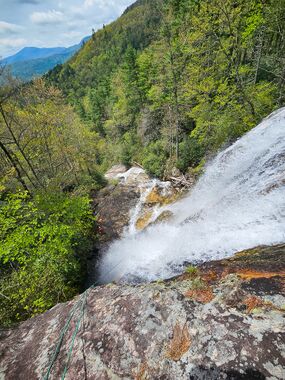 Glen Falls (East Fork Overflow Creek) - ropewiki